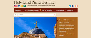 Holy Land Principles focuses on CISCO
