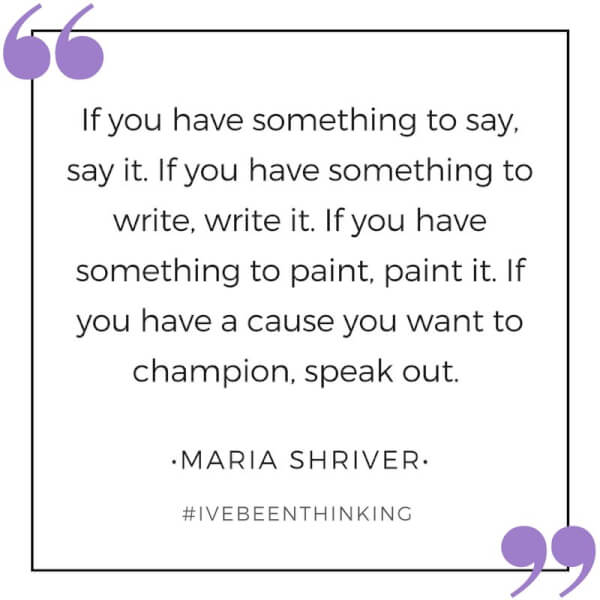 I’ve Been Thinking about Maria Shriver, Book Tours, Vanunu and a USS ...